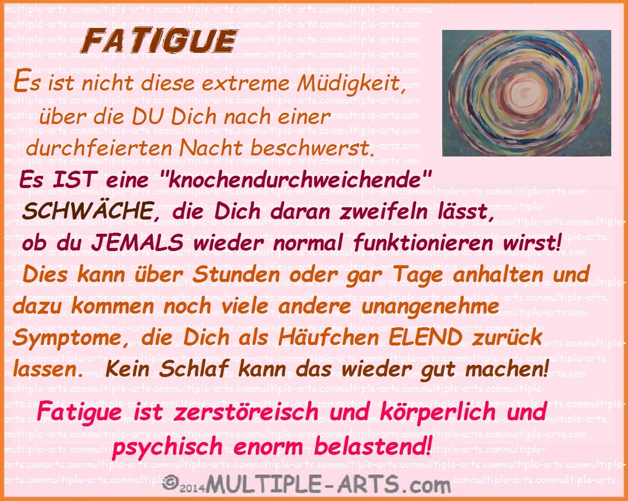 Was ist Fatigue bei MS? - Heike Führ